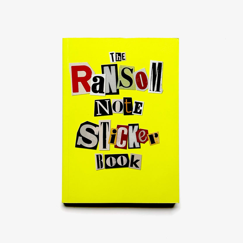 The Ransom Note Sticker Book – Counterprint