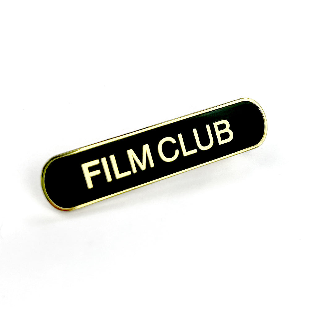 Film Club Enamel Badge – Counterprint