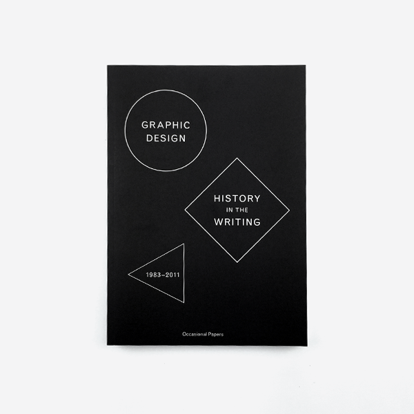Graphic Design: History in the Writing – Counterprint