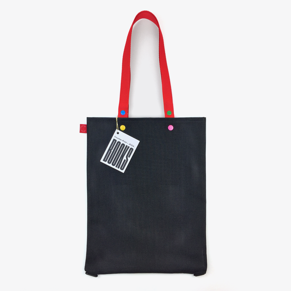 Counter-Print Book Bag (Black) – Counterprint