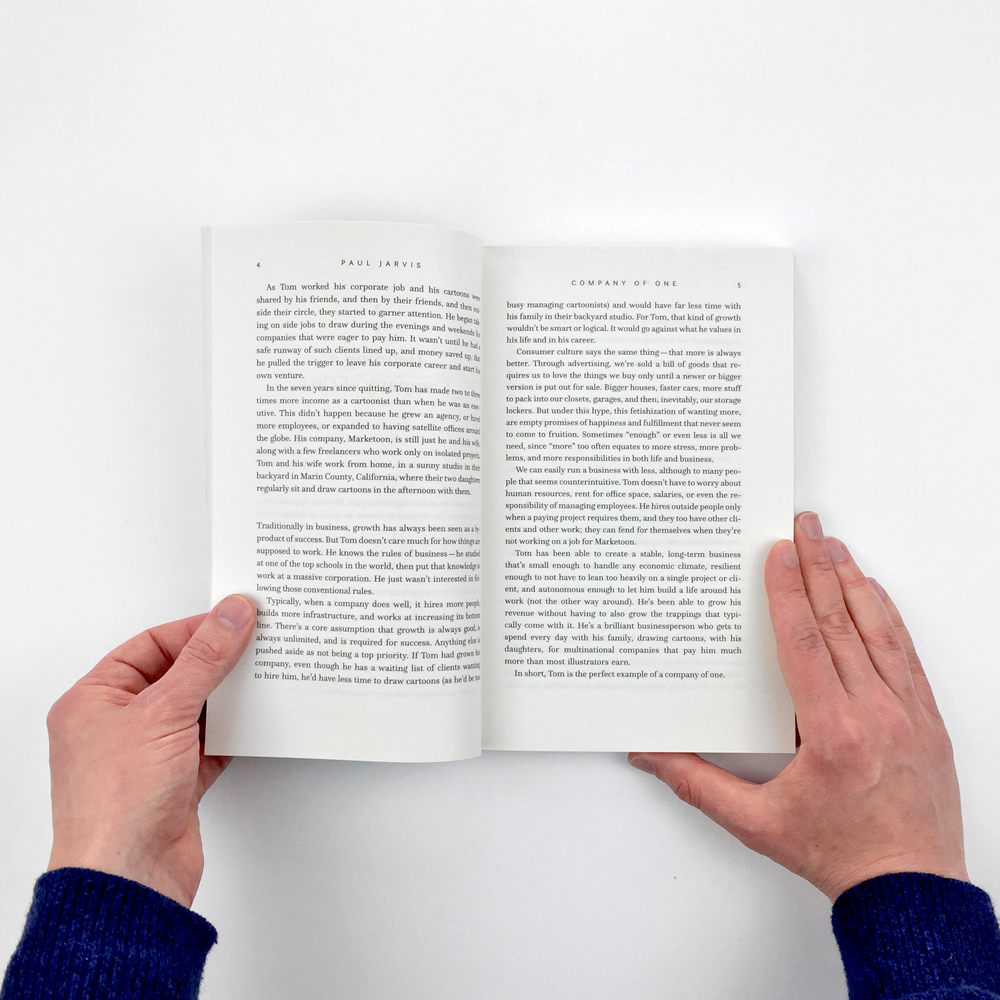 Company of One – COUNTER-PRINT